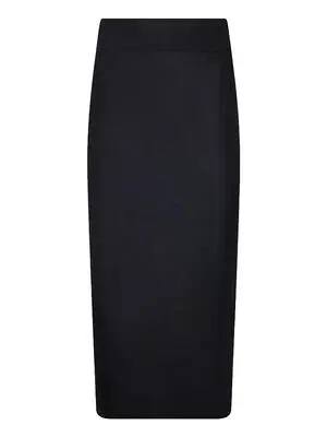 Labo.art Charme Midi Pencil Skirt Black