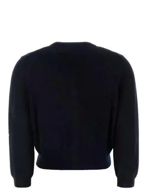 MARANT ETOILE Lona Logo-intarsia Cardigan - Blue