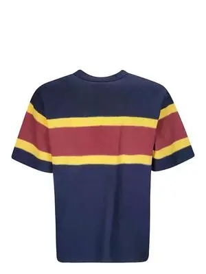 Sacai Chusen-dyed Cotton T-shirt - Blue