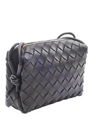 BOTTEGA VENETA Bottega Veneta Lambskin Intrecciato Loop Camera Bag Cross Body