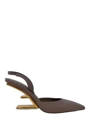 Fendi Fendi First Slingback Pumps Neutrals