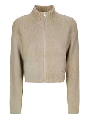 SAMSOE SAMSOE Sajeanne Zip-fastening Cardigan - Neutrals