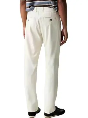 Paul & Shark Bellagio X-soft Logo-embroidered Chino Trousers - Neutrals