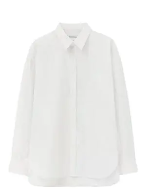 WOOYOUNGMI Striped Pocket Shirt - Neutrals