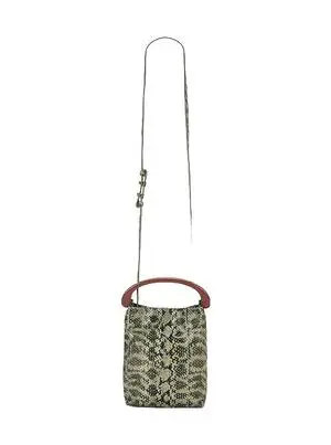 Dries Van Noten Small Resin Handle Crossbody Bag - Mint
