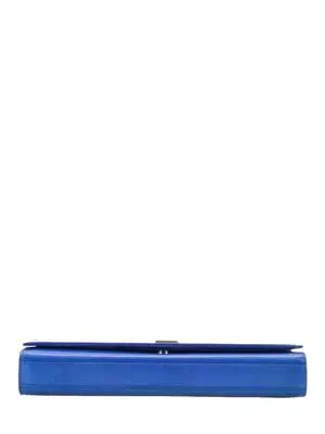 SAINT LAURENT Saint Laurent Leather Monogram Clutch Bag