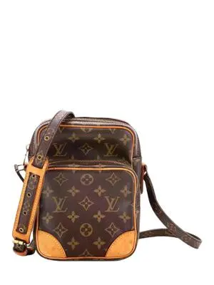 LOUIS VUITTON Amazone Bag Monogram Canvas Cross Body Bag - Brown
