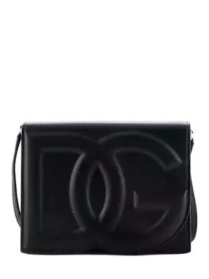 Dolce & Gabbana Leather Cross Body Bag - Black