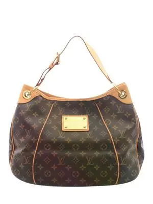 LOUIS VUITTON Monogram Galliera Shoulder Bag - Brown