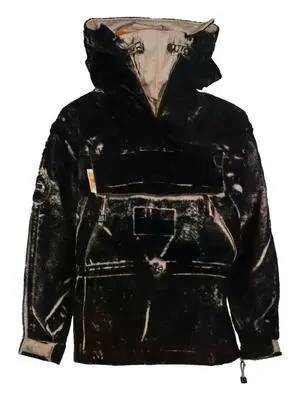 NAPAPIJRI Faux-fur Skidoo Jacket - Black