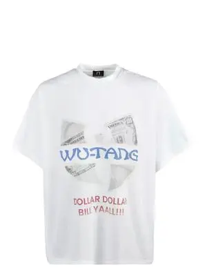 NUBIAN X Wu-tang Clan Dollar Dollar Bill Yal'll T-shirt - White