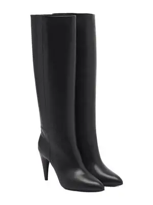 Isabel Marant Étoile Jany Leather Knee-high Boots - Black