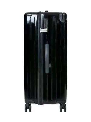 LUFLY Light Full-sized Ribbed Suitcase - Black
