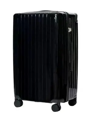 LUFLY Ribbed Suitcase - Black
