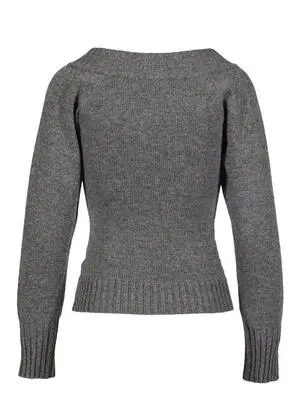 BOHEMSEO V-neck Pullover - Grey