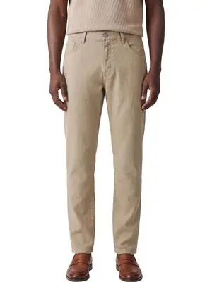 Zegna Linen Blend Slim Fit Jeans - Beige
