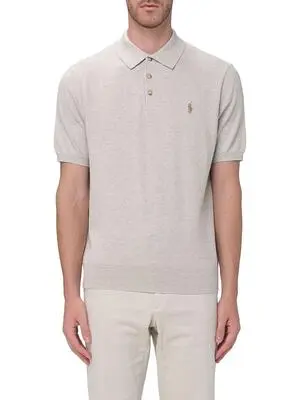 Polo Ralph Lauren Short-sleeve Cotton Knit Polo Shirt With Embroidered Pony Logo - Brown