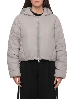 CANADA GOOSE Elba Oversized Cropped Hooded Nylon Down Jacket