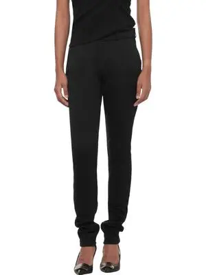 Coperni Slim Fit Mid-rise Skinny Pants In Technical Stretch Jersey - Black
