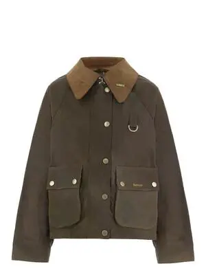 Barbour Waxed Cotton Jacket - Brown