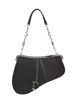 DIOR Christian Dior 2003 Trotter Saddle Shoulder Bag