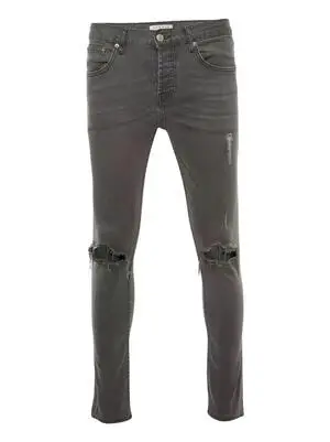 Sandro Distressed-details Jeans - Grey