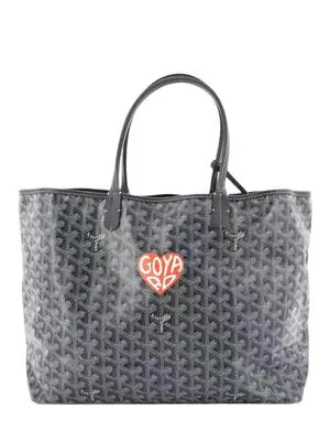 GOYARD Goyard Saint Louis Printed Coated Canvas PM Tote Bag