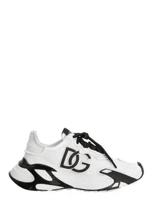 DOLCE & GABBANA Dolce & Gabbana Day Faster Viscose Fabric Sneakers