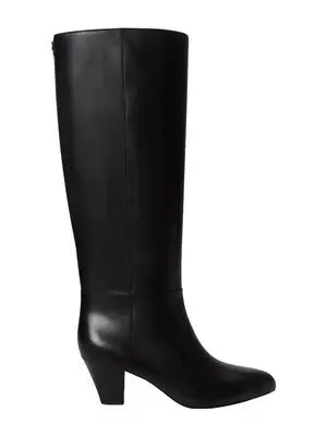 Ralph Lauren Emersyn Leather Boots - Black