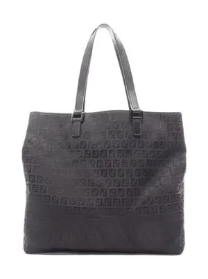 Fendi 2010s Zucchino Tote Bag - Black