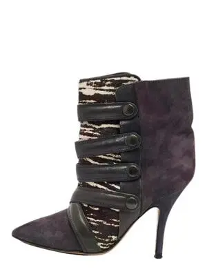 ISABEL MARANT ÉTOILE ISABEL MARANT Calf Hair Suede Ankle Boots