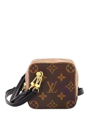 LOUIS VUITTON Dice Bag Reverse Monogram Canvas Cross Body Bag - Brown