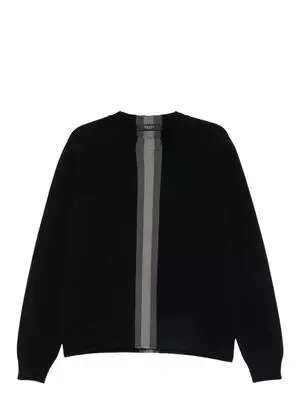 Gucci Stripe-detail Crew-neck Sweater - Black