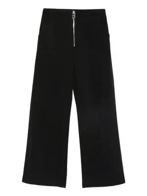DONDUP Wide-leg Trousers - Black