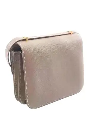 Hermès Hermès Mini Constance 3 Shoulder Bag Neutrals