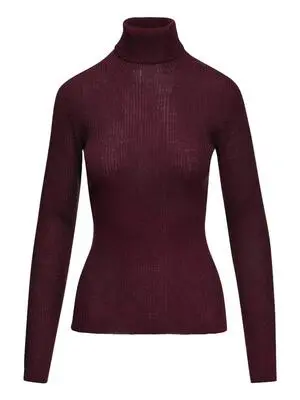 Essentiel Antwerp Kelmuse2 Ribbed-knit Turtleneck Sweater - Red