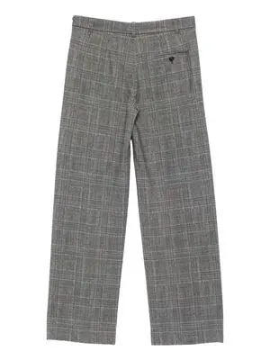 CIRCOLO 1901 Prince Of Wales Check Trousers - Grey