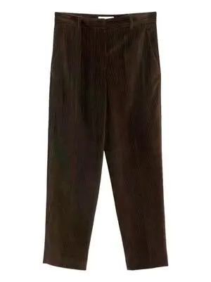 CIRCOLO 1901 Corduroy Straight-leg Trousers - Brown