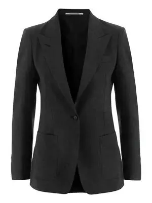 Tagliatore Peak-lapels Single-breasted Blazer - Grey