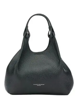GIANNI CHIARINI Large Dua Grained Leather Tote Bag - Green