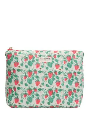 FENELLA SMITH Strawberry Daze Lola Washbag - Red