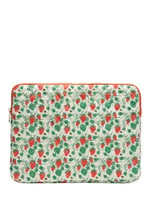 FENELLA SMITH Strawberry Daze Laptop Snug - Red
