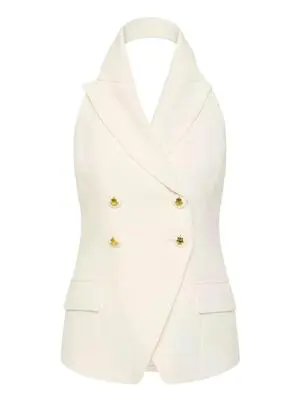 Rebecca Vallance Odilia Vest Top - Neutrals