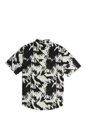 CIARAN Cc1 Motion-print Shirt - Black