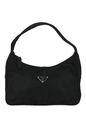 Prada Tessuto Sport Hobo Bag - Black