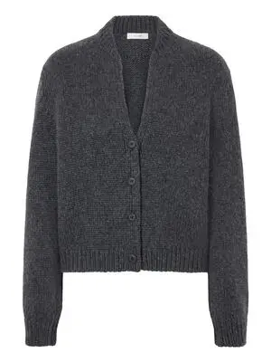 THE ROW Poynta Cashmere Cardigan - Gray