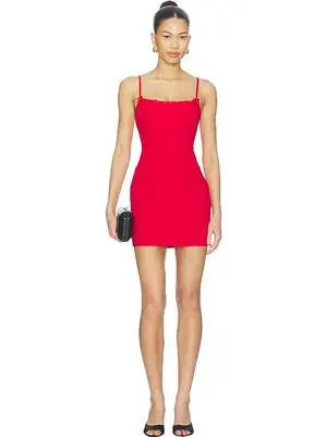 MORE TO COME Lawson Mini Dress In . Also - Red