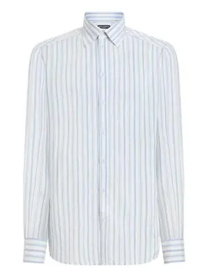 Dolce & Gabbana Striped Cotton Shirt Shirts - Multicolor