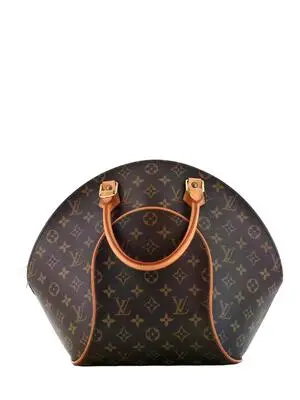 LOUIS VUITTON Ellipse Monogram Canvas Handbag - Brown
