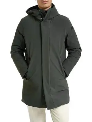 RRD Surflex Winter Eskimo Hooded Zip-up Jacket - Green